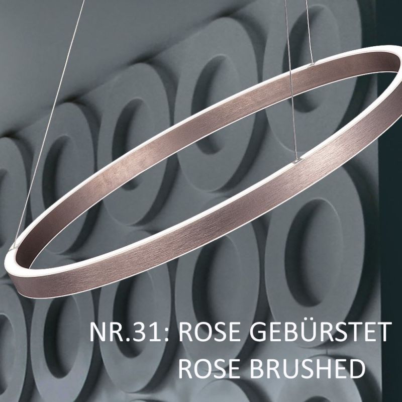 Braga Loop Ringleuchte direkt/indirekt 50cm- Lichtakzente.at