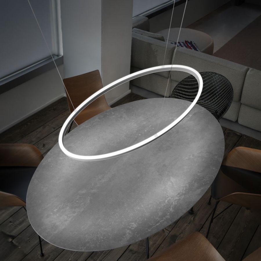 Braga Ovally LED pendant light oval di/id 105 - Lichtakzente.at